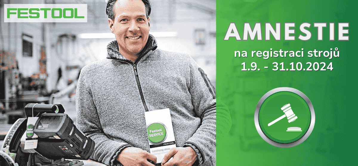 Získejte dodatečně Festool záruku all-inclusive | Šimek.eu - to nejlepší pro truhláře a řemeslníky